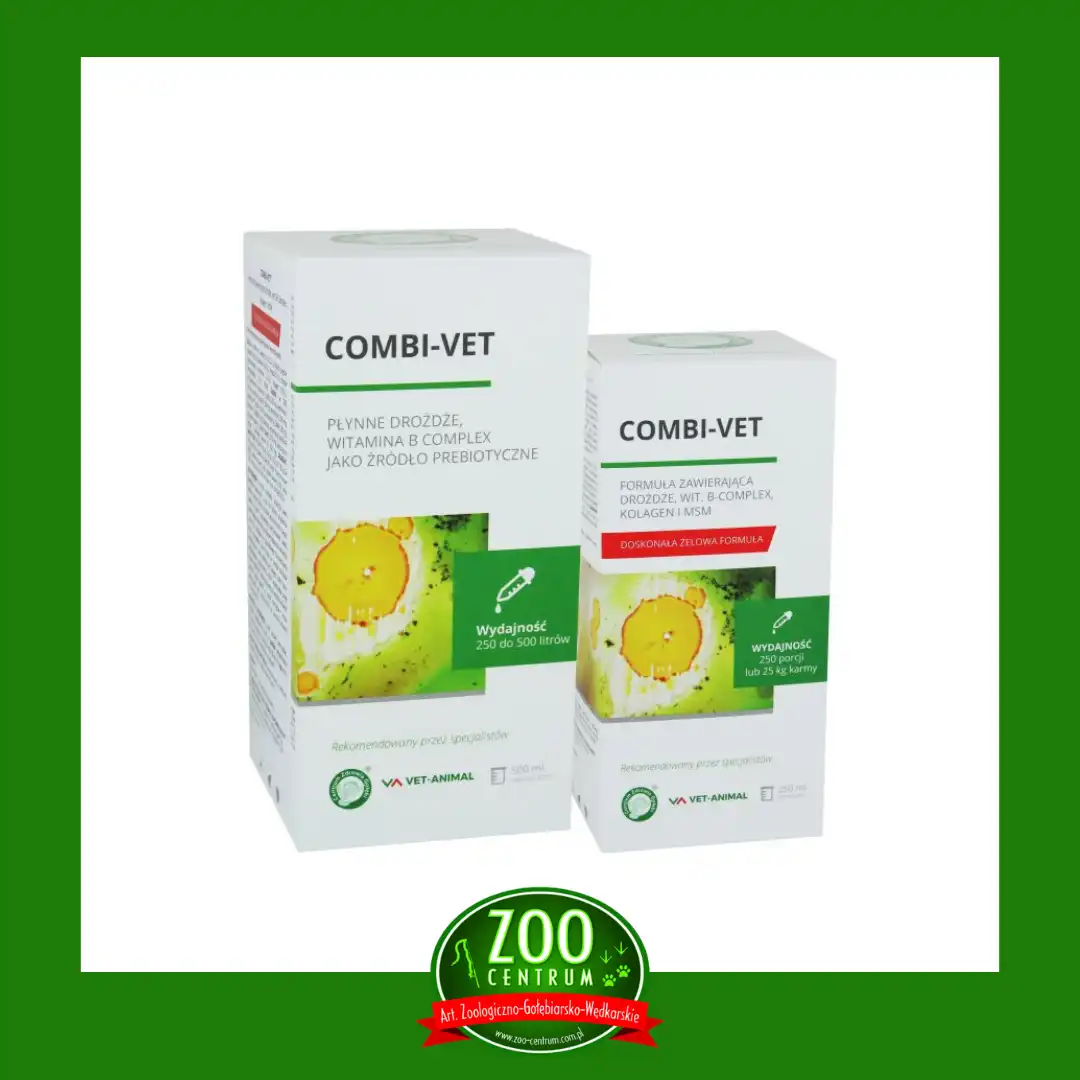 COMBI-VET 500 ml – FORMUŁA ZAWIERAJĄCA DROŻDŻE, WIT. B-COMPLEX, MSM I ...